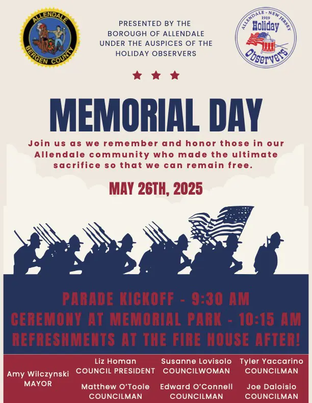 Memorial Day | Borough of Allendale